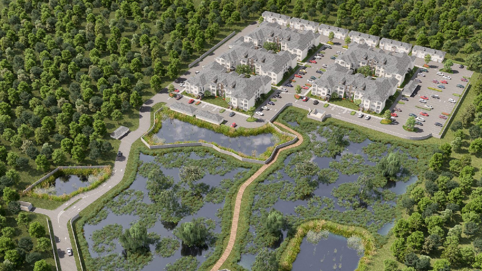 Revolutionary Role of Aerial 3D Rendering for Urban Development
